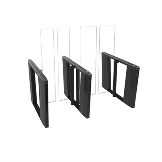 BIM objects - Free download! EasyGate Superb Speed Gate | BIMobject