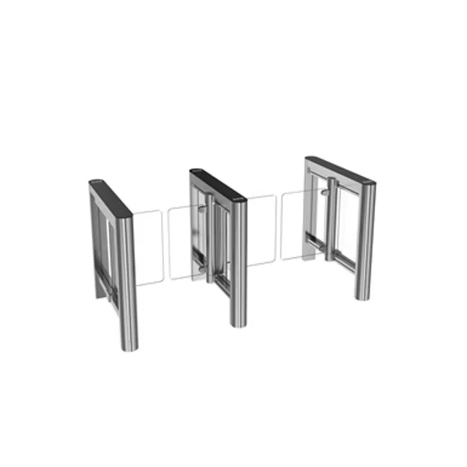 BIM objects - Free download! EasyGate SG Speed Gate | BIMobject