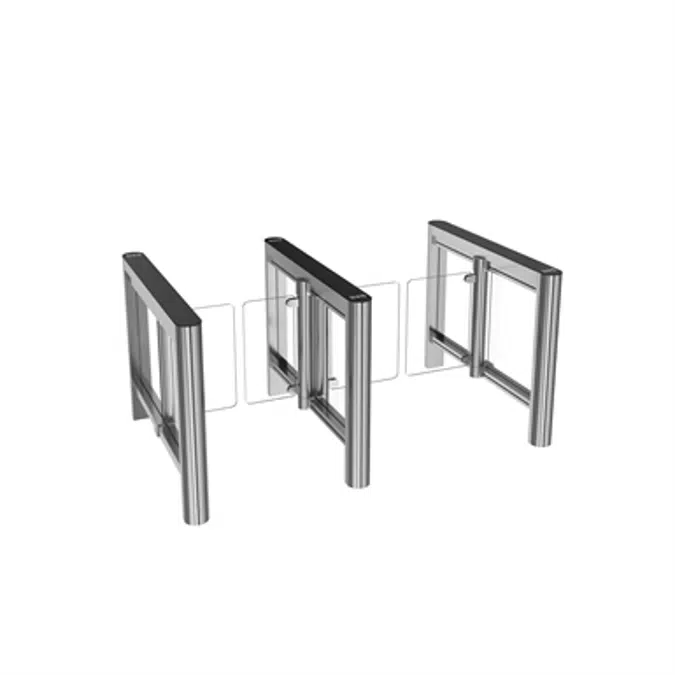 BIM objects - Free download! EasyGate SG Speed Gate | BIMobject