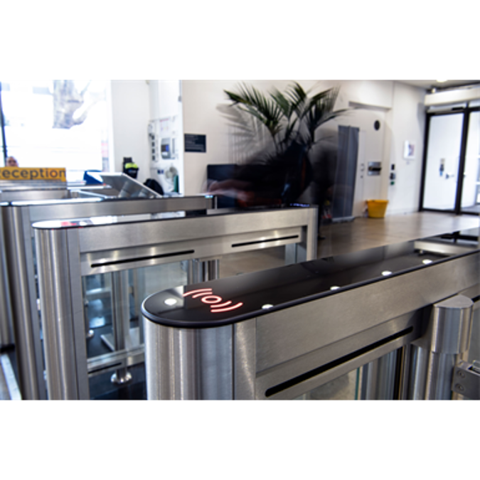 BIM objects - Free download! EasyGate SG Speed Gate | BIMobject