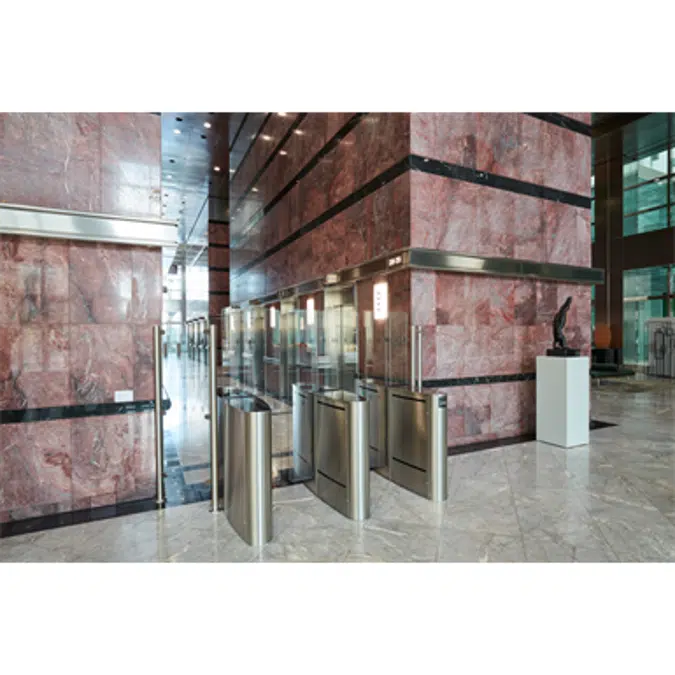 BIM objects - Free download! EasyGate LG Speed Gate | BIMobject