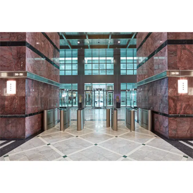 BIM objects - Free download! EasyGate LG Speed Gate | BIMobject