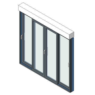 BIM objects - Free download! Revit Windows - Sliding Windows | BIMobject