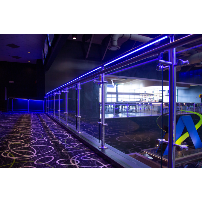 BIM objects - Free download! iRAIL LED Illuminated Railing | BIMobject