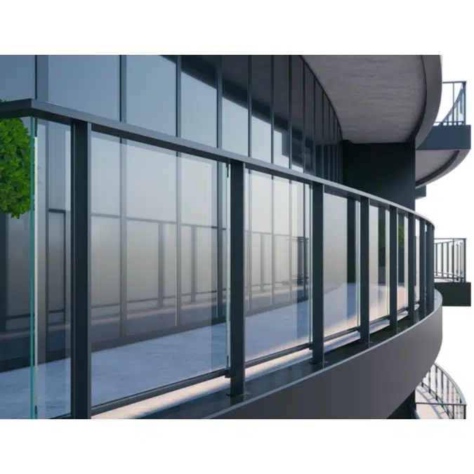 BIM objects - Free download! ECO VISTA™ Aluminum Railing System | BIMobject