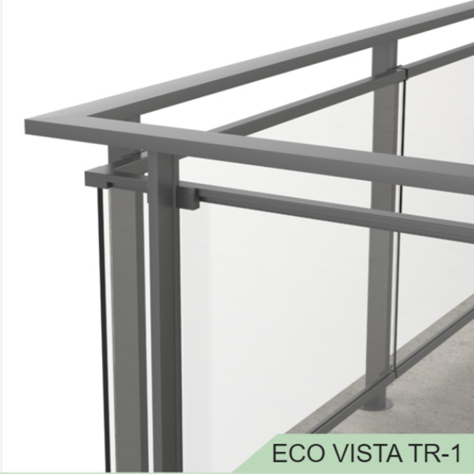 BIM objects - Free download! ECO VISTA™ Aluminum Railing System | BIMobject