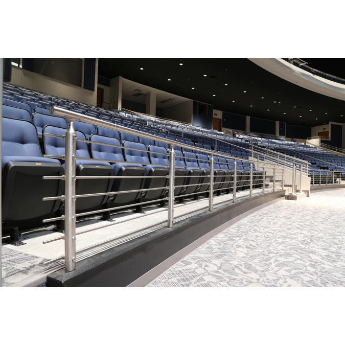 BIM objects - Free download! CIRCA Stainless Steel Multiline Railing ...