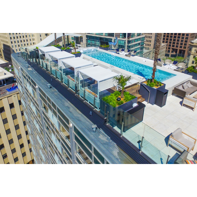 BIM objects - Free download! Windwall Wind Barrier System | BIMobject