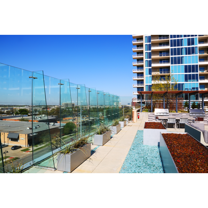 BIM objects - Free download! Windwall Wind Barrier System | BIMobject