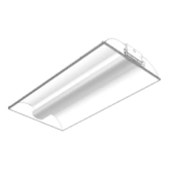 Objetos BIM - ¡Descarga gratis! HP90 Fluorescent 1x4 | BIMobject