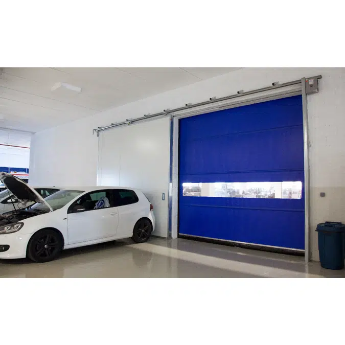 BIM objects - Free download! Steel high-speed roll-up door Fenroll ...