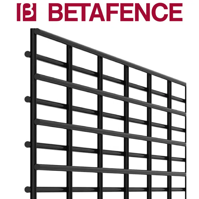 BIM objects - Free download! BETAFENCE Securifor 4D + Bolt Spider ...
