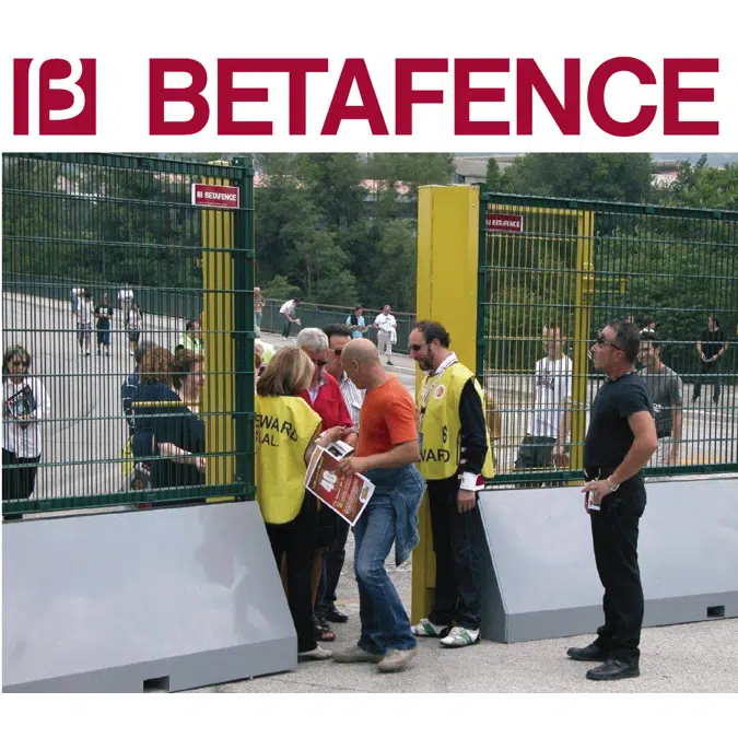 BIM objects - Free download! BETAFENCE Publifor Single Gate | BIMobject