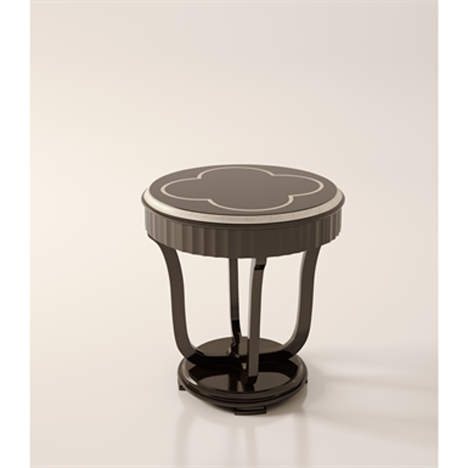 BIM objects - Free download! Round coffee table | BIMobject
