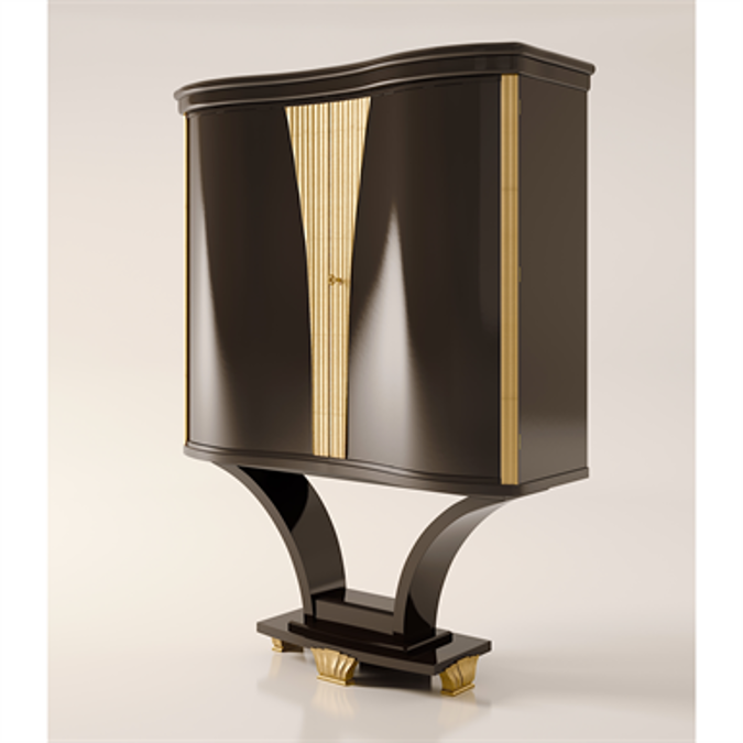 BIM objects - Free download! 2 doors bar | BIMobject