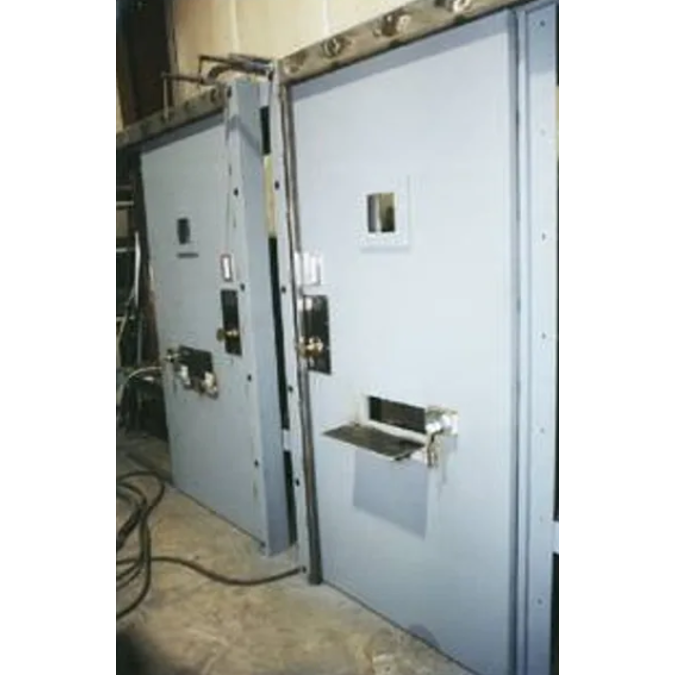 BIM objects - Free download! Model DT Bullet Resistant Detention Door & Frame | BIMobject