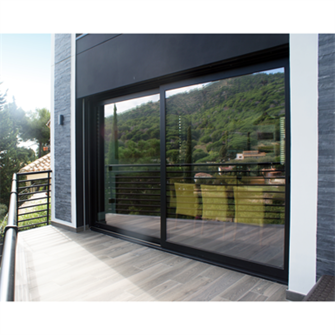 Objetos BIM - ¡Descarga gratis! EXLABESA ELEVABLE GR Balconera de 3 ...