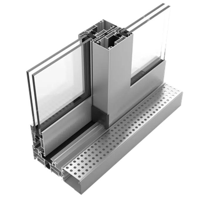 Objetos BIM - ¡Descarga gratis! EXLABESA ELEVABLE GR Balconera de 4 ...
