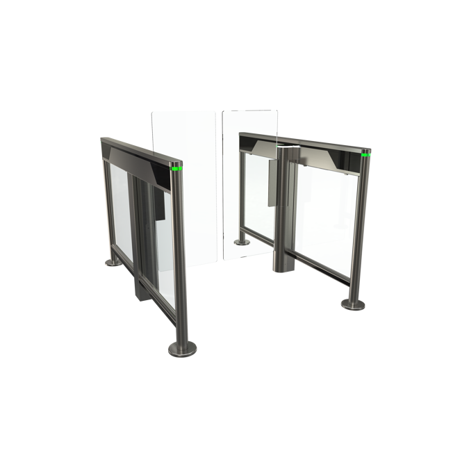 BIM-objektit - ilmainen lataus! SlimLane 950 SC Access Control Speed ...