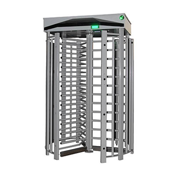 Objets BIM - Téléchargement gratuit ! TRS 370 Full Height Turnstile ...