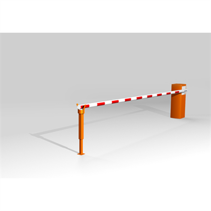 BIM objects - Free download! BL229 Security Parking Barrier | BIMobject