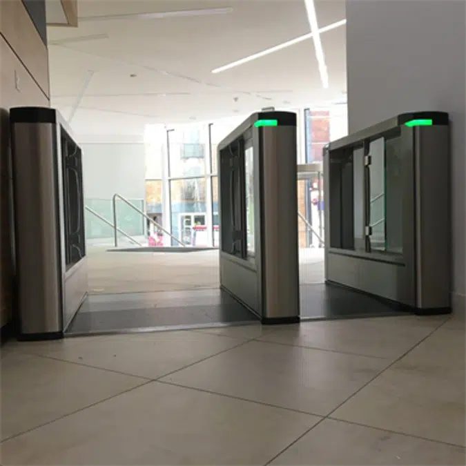 BIM objects - Free download! Firstlane 970 Security Speedlane 1 Lane ...