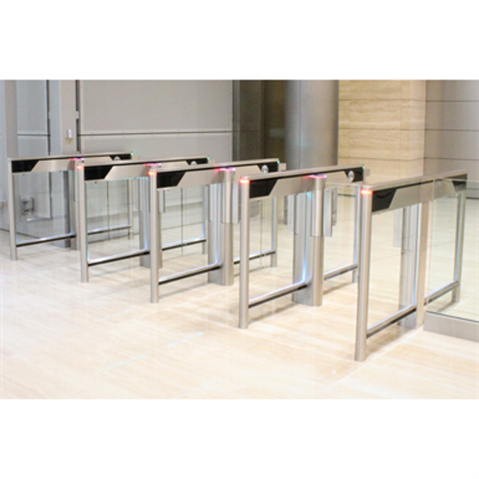 BIM objects - Free download! SlimLane 940 Security Door Access Control ...