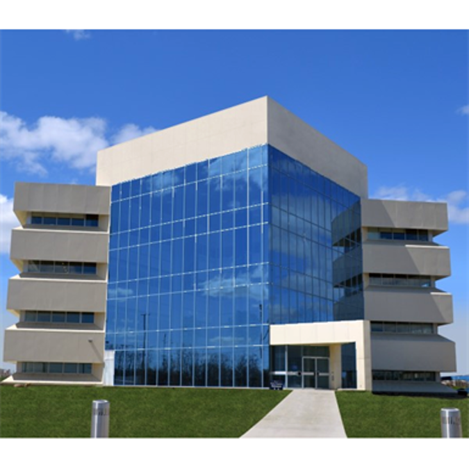 BIM objects - Free download! SunGuard® HD Plus Blue T, Monolithic on ...