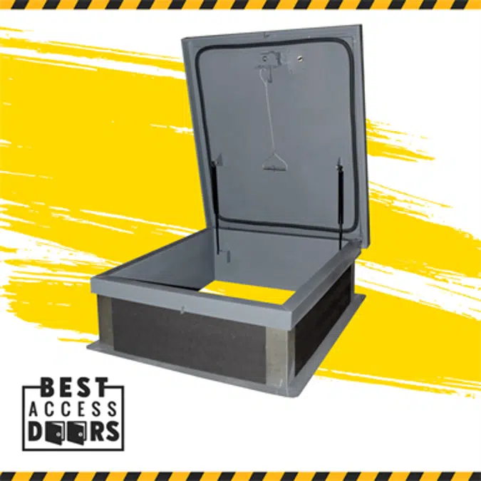 BIM objects - Free download! Security Roof Hatch (BA-SRH) | BIMobject