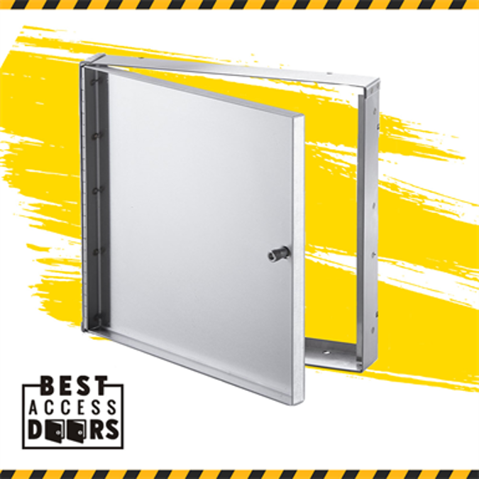 Objetos BIM - ¡Descarga gratis! Stainless Steel Recessed Access Door ...