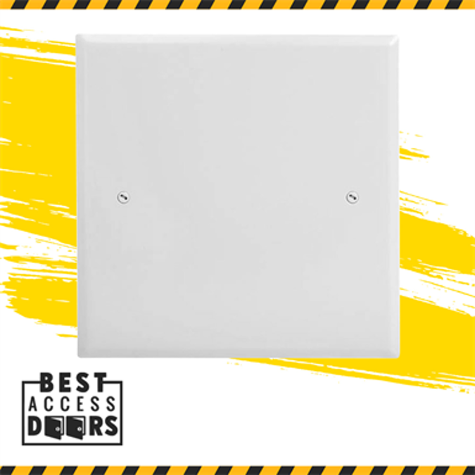 BIM objects - Free download! Removable Access Panel with Hidden Flange ...