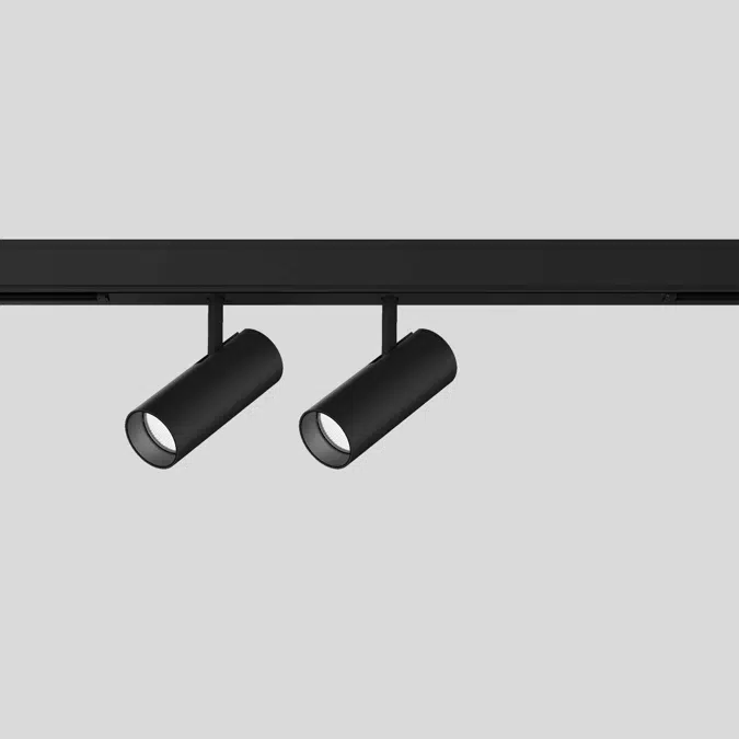 Objetos BIM - ¡Descarga gratis! BO 45 intrack 2 lamps | BIMobject