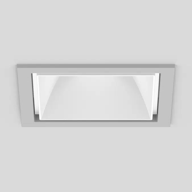BIM objects - Free download! SASSO 100 square downlight trim | BIMobject