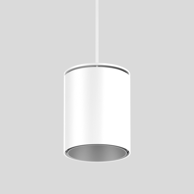 BIM objects - Free download! SASSO 100 round suspended downlight ...