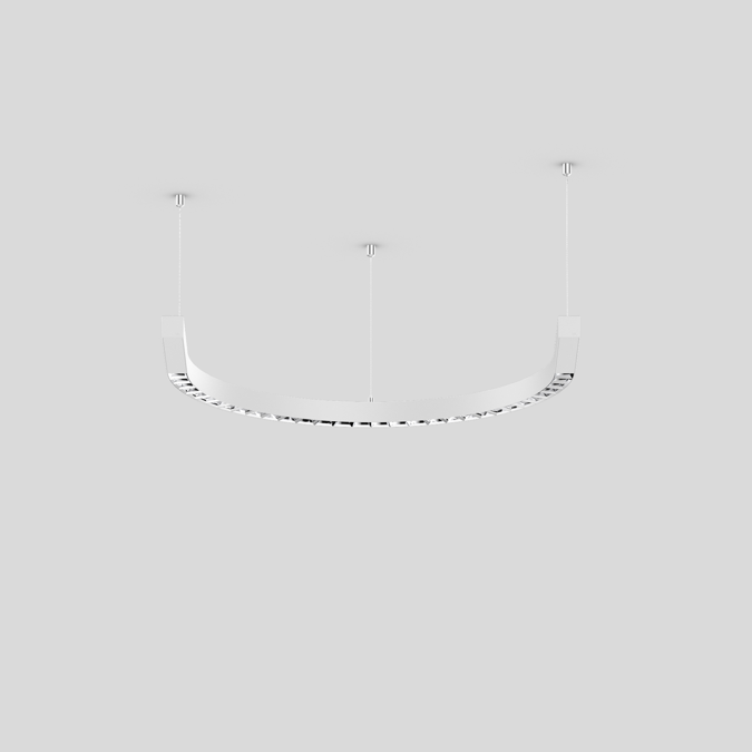 BIM objects - Free download! BETO suspended system CURVE 400 180 ...