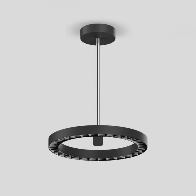 BIM objects - Free download! MITA circle 450 reflector suspended ...