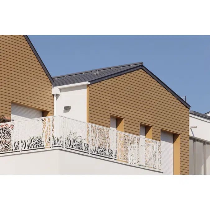 Objetos BIM - ¡Descarga gratis! Cladding SMART - wood fibers | BIMobject