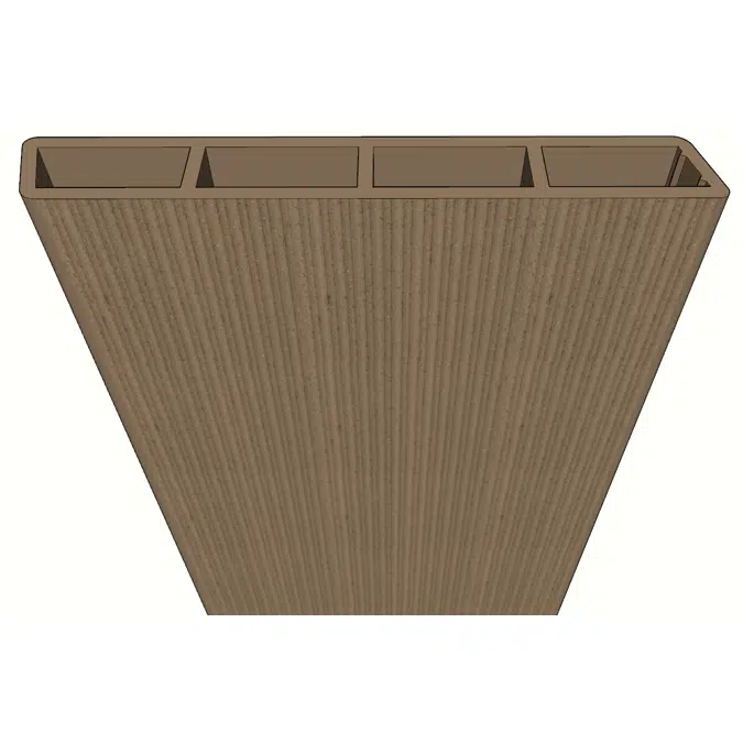 Objetos BIM - ¡Descarga gratis! Profile SHADOW - wood fibers | BIMobject