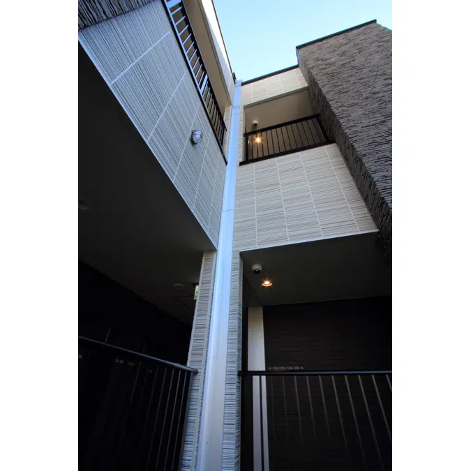 BIM objects - Free download! Exp.J.C. ビルジョン 150-ECEN/アルミ 外壁コーナー | BIMobject