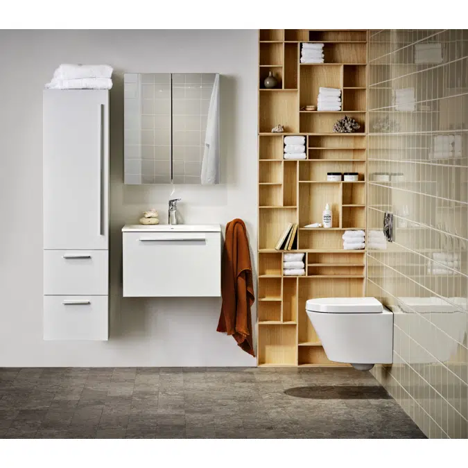 BIM objects - Free download! Bathroom furniture Ella showcase | BIMobject