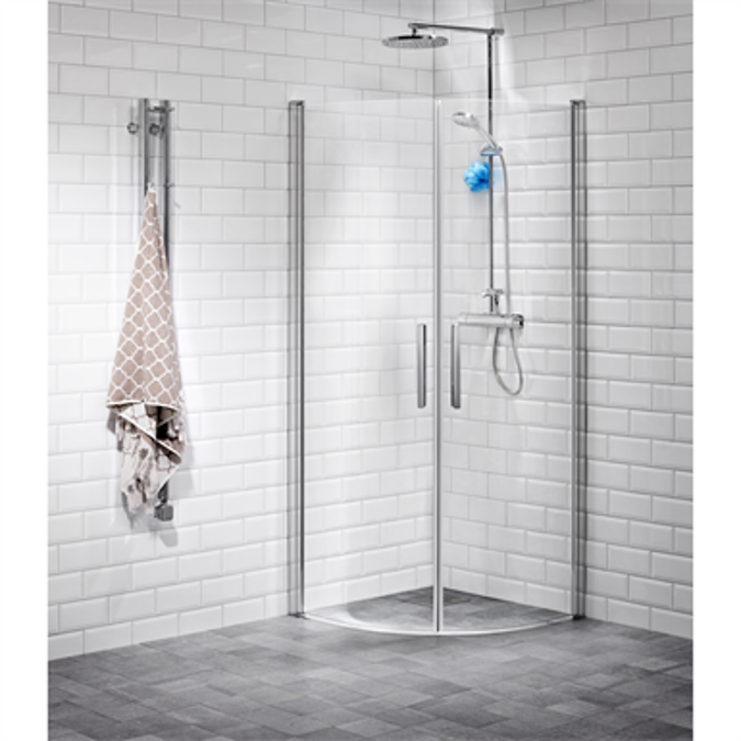 BIM objects - Free download! Shower walls Lusso showcase | BIMobject