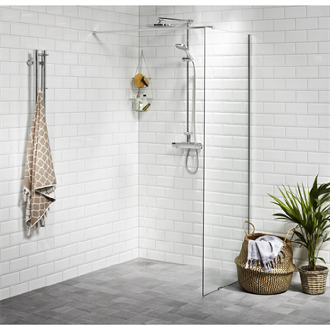BIM objects - Free download! Shower walls Lusso showcase | BIMobject