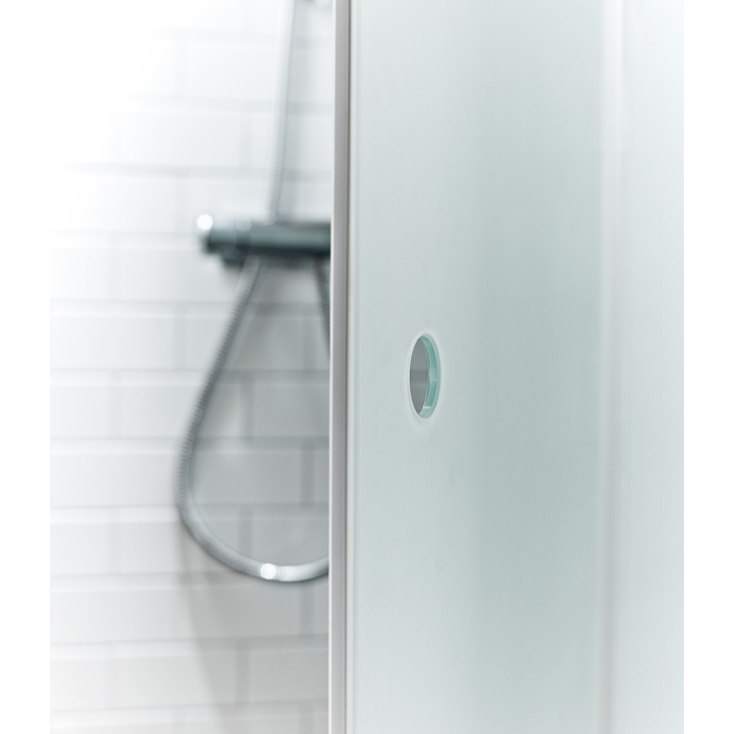 BIM objects - Free download! Lusso Shower walls, straight folding doors ...
