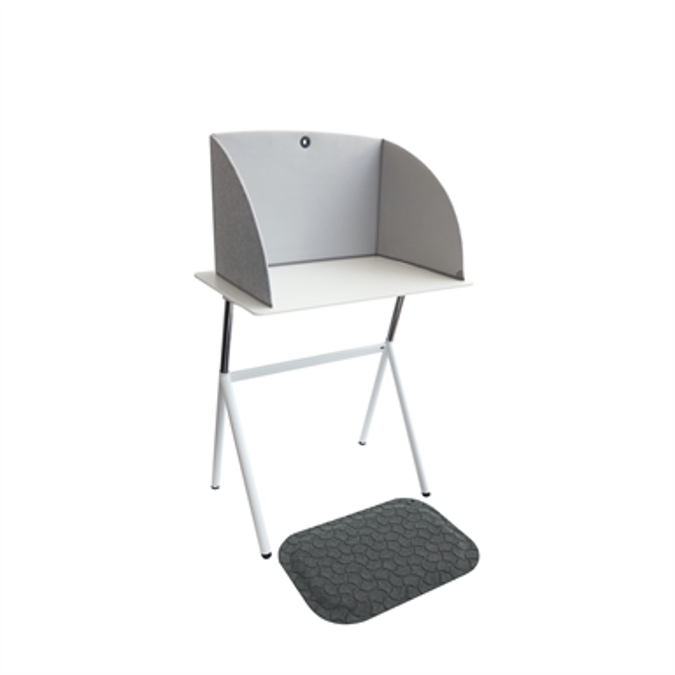 BIM objects - Free download! StandUp Adjustable Desk | BIMobject