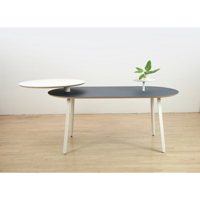 BIM objects - Free download! Haven HighLow Tables | BIMobject