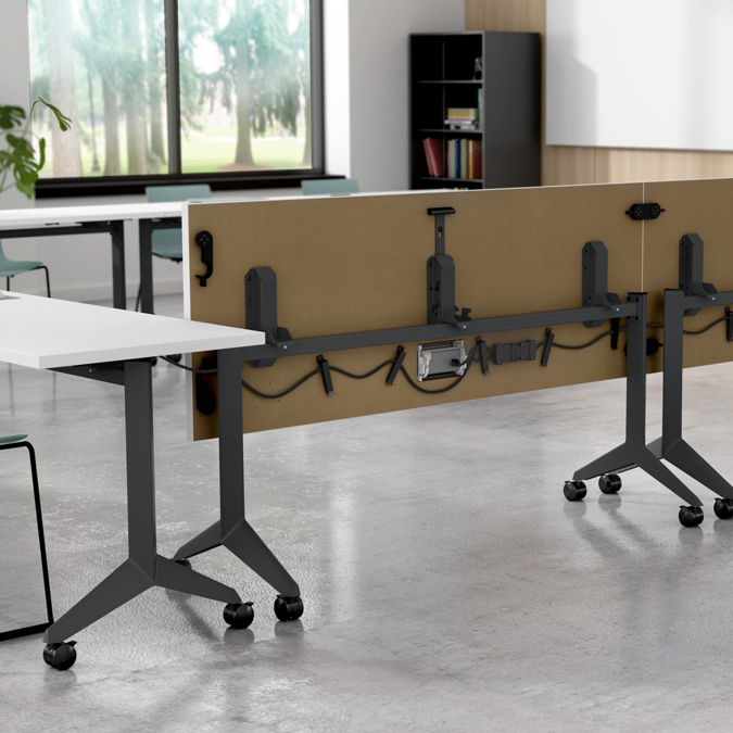 BIM objects - Free download! Miro Flip Table | BIMobject