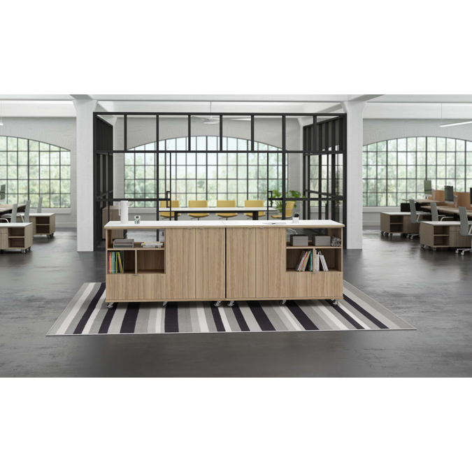 BIM-objekt - Gratis nedladdning! Bahn Work Island | BIMobject