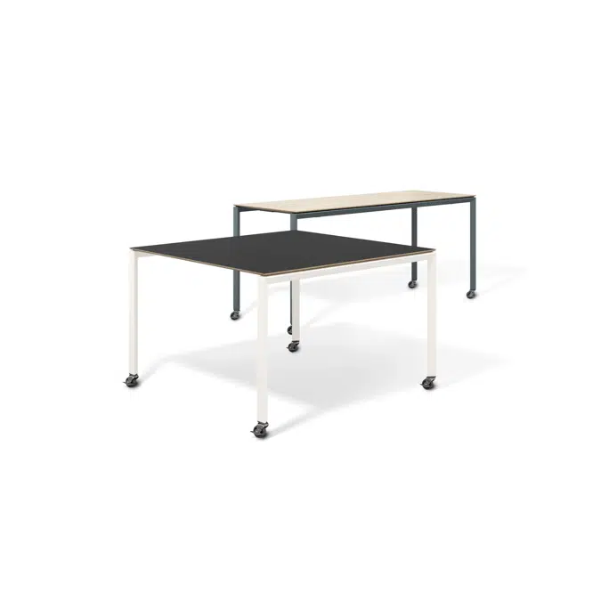 BIM objects - Free download! Miro Meeting Tables | BIMobject