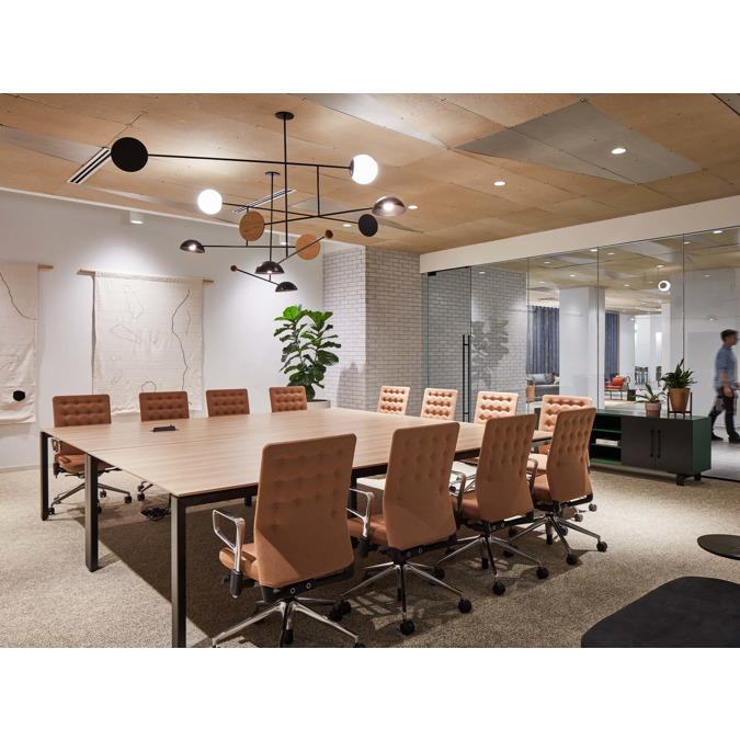 Objetos BIM - ¡Descarga gratis! Miro Meeting Tables | BIMobject