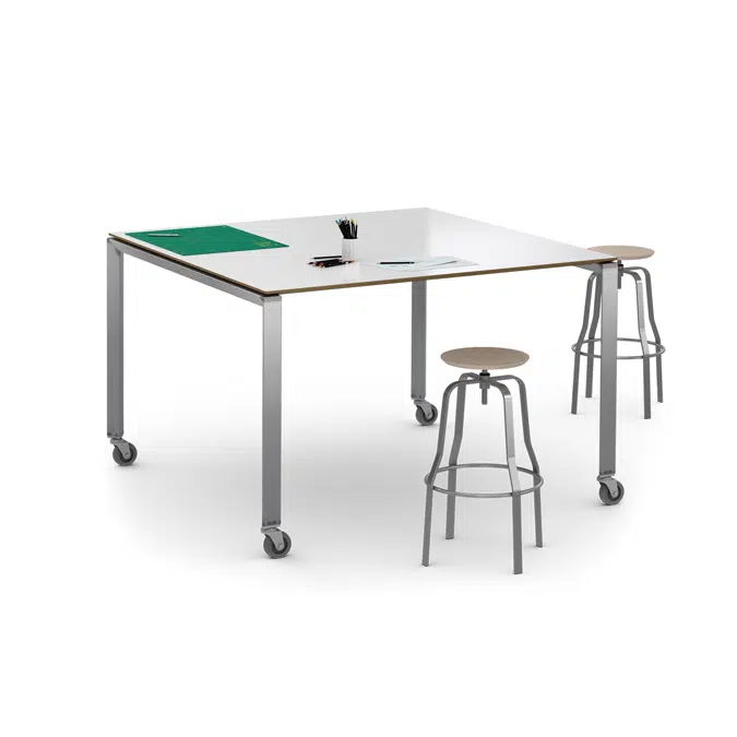 BIM objects - Free download! Miro Meeting Tables | BIMobject